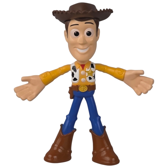 Disney | Other | Toy Story 4 Woody Flextreme Bendable 775 Figure Mattel ...